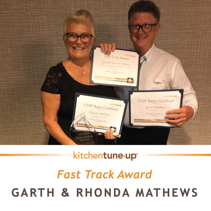 Kitchen Tune-Up Franchise Owners Garth & Rhonda Mathews Win Fast Track ...